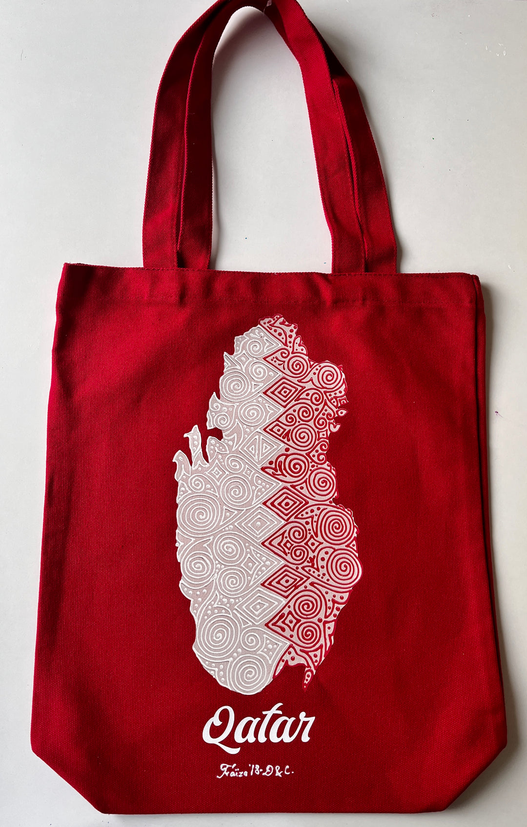 "Qatar" Tote Bag – Dots and Curves
