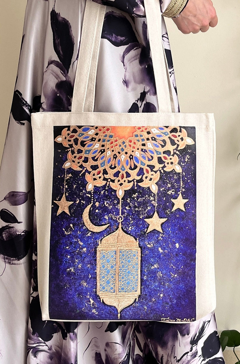 "Ramadan Fanous" tote bag – Dots and Curves
